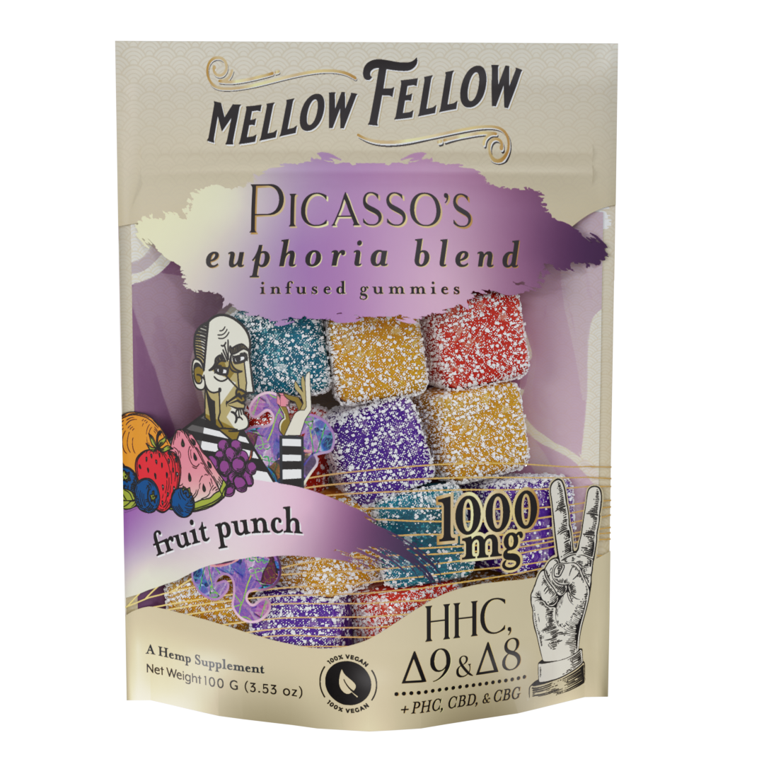 MELLOW FELLOW GUMMIES M-FUSION DELTA FUISON 50MG/20CT (1000 MG/BAG ...